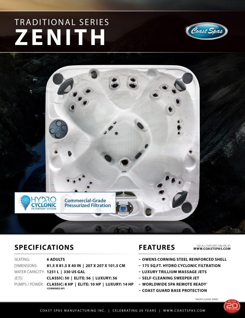 Zenith Spa | MP Paradise Pools