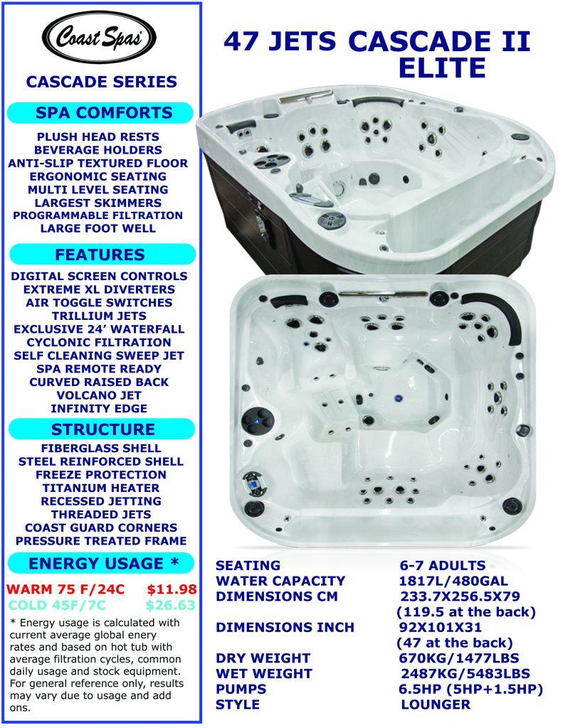 Cascade II Elite | MP Paradise Pools