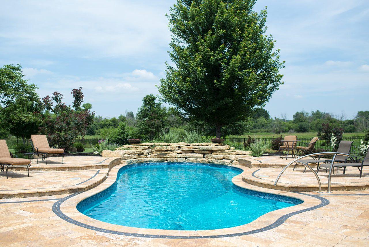 The Inspiration Fiberglass Pool | MP Paradise Pools